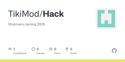 issues · tikimod hack · github