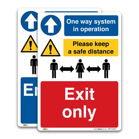 Exit Only And Entrance Only Set