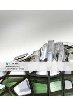 Navisworks Supported File Formats Autodesk Navisworks Supported File Formats