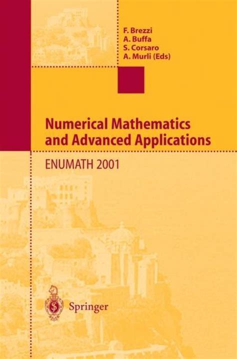 Numerical Mathematics And Advanced Applications 9788847021679 Boeken