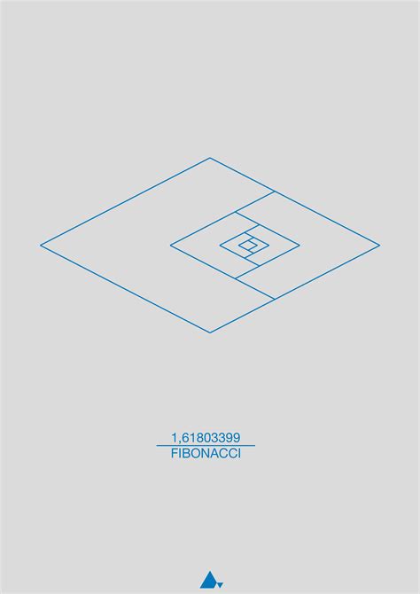 Fibonacci Sequence Diamond Print Behance