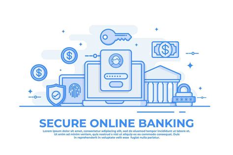 Secure Banking System Vector Art Icons And Graphics For Free Download