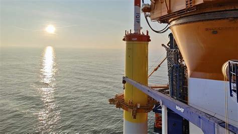 Rwe Installs First Turbine Foundation At Sofia Offshore Wind Farm
