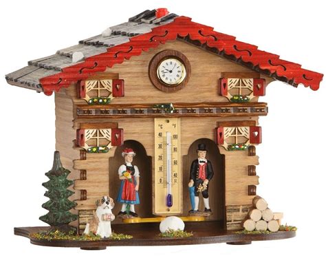 Weatherhouse 849 With Small Clock — Au