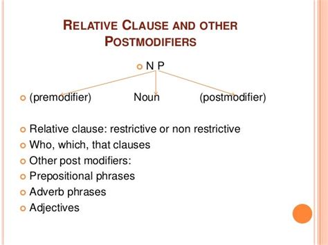 Verbal Noun Phrase And Relationals