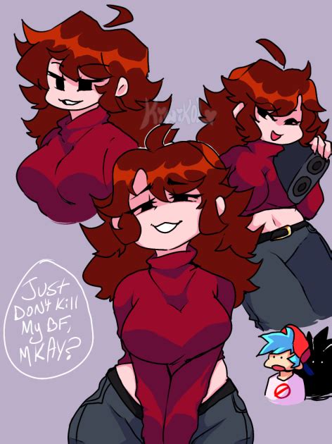 Pin De Joseph William En Fnf Dibujos Sensuales Personajes Femeninos