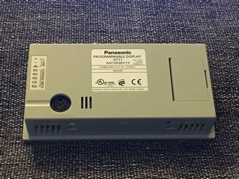 Used Panasonic Programmable Display Gt11 Aigt2030ht13 Ebay