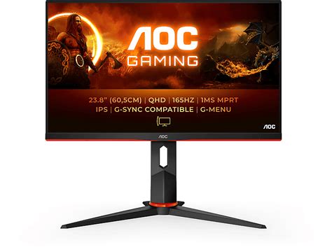 AOC Q24G2A BK 23 8 Zoll Full HD Gaming Monitor 4 Ms Reaktionszeit
