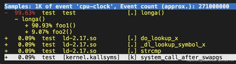 性能分析工具linux perf使用经验 csdn博客