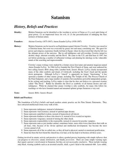 Lcms Ctcr Evaluation Satanism Pdf