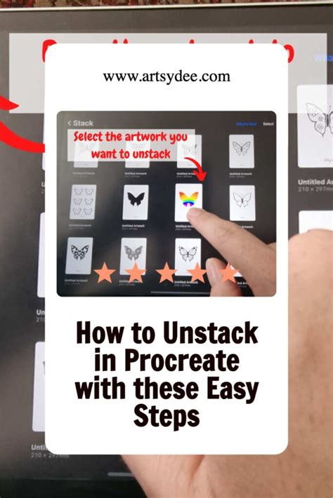 How To Unstack In Procreate Tips Tricks 2023 Artsydee Drawing