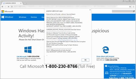 Remove The Unknown Security Breach Popup Scam Popup