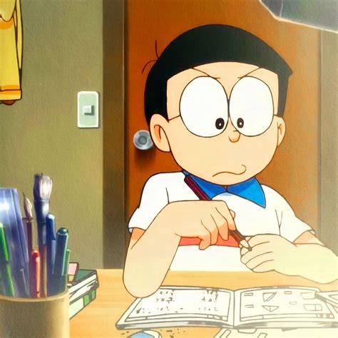 Nobita Doraemon Mèo Đang Yêu
