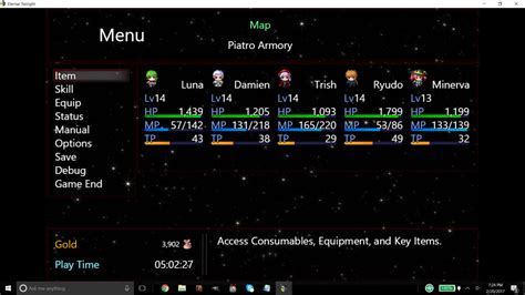 altering a few things in alt menu plugin rpg maker forums