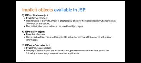 Servlet Tomcat Server Implicit Jsp Object Pdf Web Development