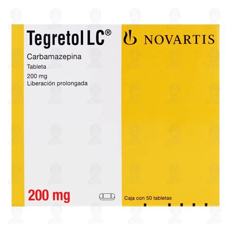 Tegretol Lc 200 Mg 50 Tabletas De Tegretol Farmacias Guadalajara