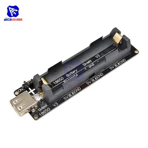 18650 Battery Charging Shield For Arduino Nodemcu Battery Shield Digilog Pk