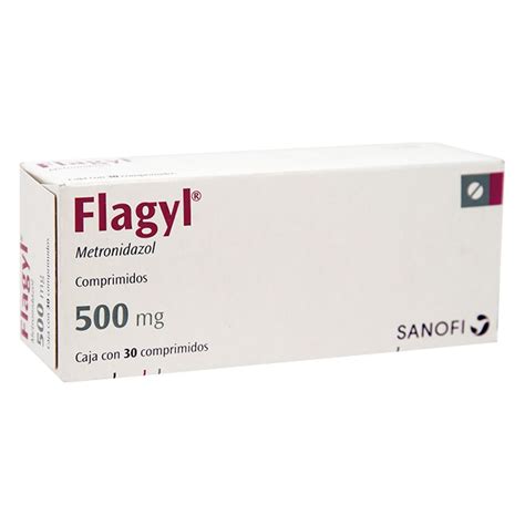 Flagyl 500mg Metronidazol Tabletas Farmacias Julios Panamá