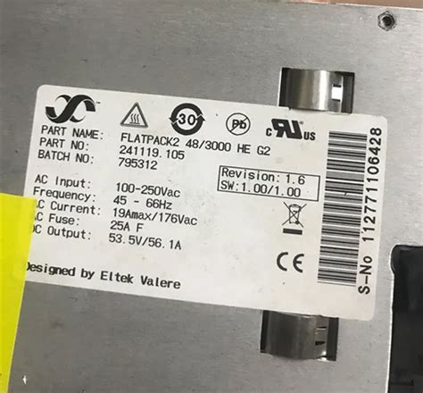 Elteks 48v 3000w Rectifier Module Reliable Power Solution