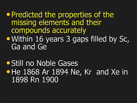 The History Of The Periodic Table Ppt Download