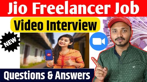 Jio Freelancer Job Video Interview Updated Questions And Answers Revenue Amplify