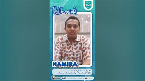 Testimoni Dari Dr Dicky Febrianto Sppd Ayahanda Falisha Almahyra