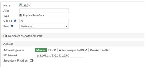 Technical Tip Overlapping Subnet Configuration Fo Fortinet Community