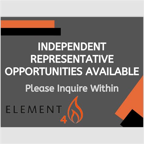 Michael Mudge On Linkedin Element4 Is Looking To Hire Independent