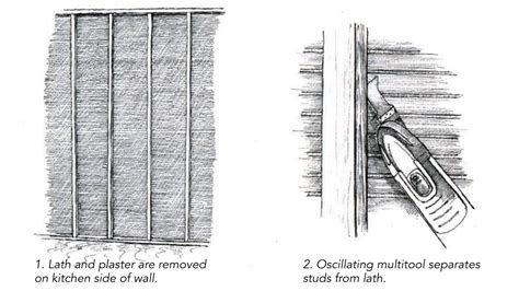 Modifying The Framing In Lath And Plaster Walls Fine Homebuilding