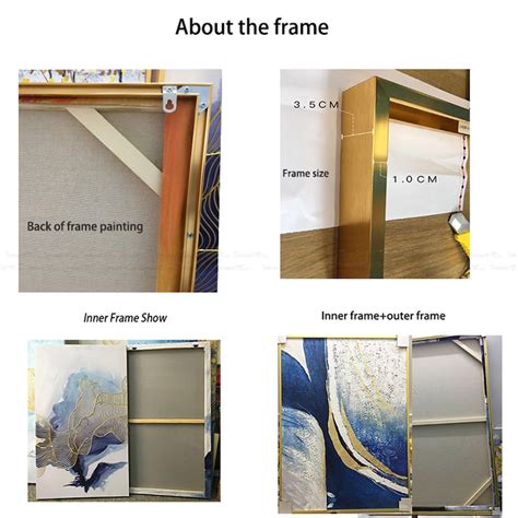 Custom Frame Floating Wood DIY Frames Without Painting Just Etsy
