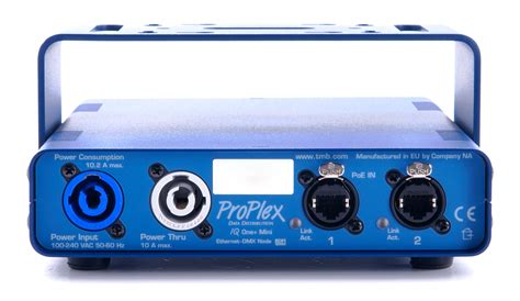 Proplex Iq One Mini 4 Way Portablemount Ethernet Dmx Node — Proplex