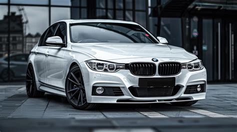 Premium Photo Bmw F30 Body Kit Luxury White Diamond Grill Ar 169 Style Raw Stylize 250 Job Id
