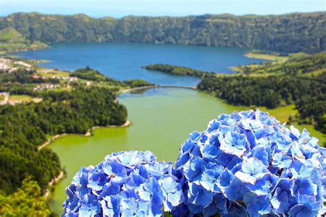 Lagoa Das Sete Cidades Ilha De São Miguel Açores Fotos E Vídeos