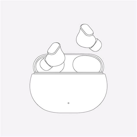 How To Draw Earbuds