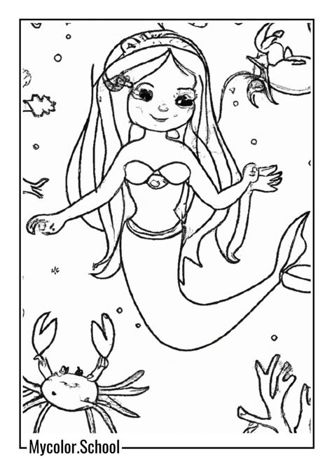 Странице за бојање сирене 1 Странице за бојање Бесплатне исписе