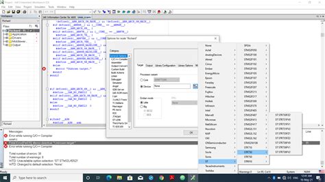 Stm32 How To Add Stm32l4s5 To Iar Embedded Work Bench Stack Overflow