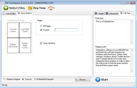 pdf text replace tool download free windows 1 7 3 softpedia