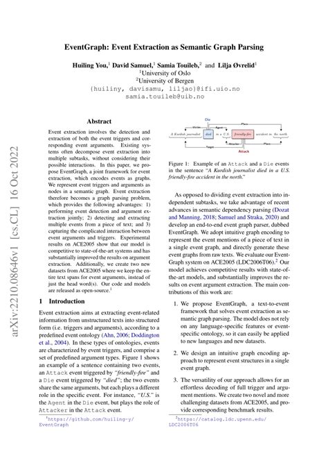 Pdf Eventgraph Event Extraction As Semantic Graph Parsing