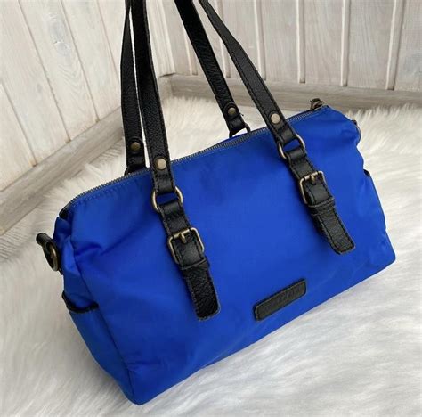 Liebeskind шкіряна нейлонова сумка синя люкс преміум натуральна шкіра нейлон — ціна 1000 грн у