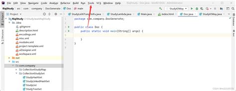 用idea生成javadoc文档 idea doc导出 csdn博客