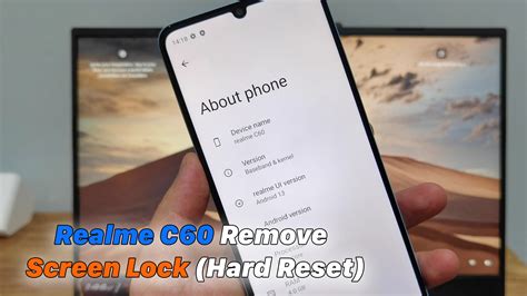 Realme C60 Remove Screem Lock Hard Reset ICTfix