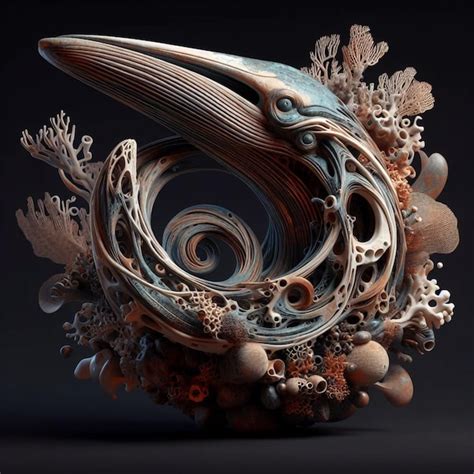 Premium Photo 3d Folkloreinspired Sculptures Illustration