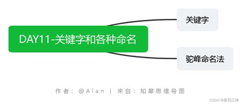 计算机学习之路day11 C 关键字和“驼峰”命名法c驼峰命名法 Csdn博客