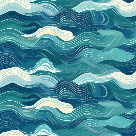Generative Ai Abstract Texture Background Template Stock Illustration