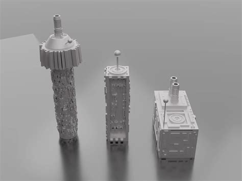 Sci Fi Hard Surface Building Flippednormals