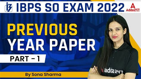 Ibps So Reasoning Previous Year Question Paper Solved Class 1 By