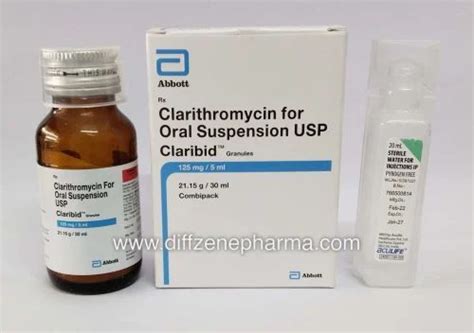 Clarithromycin Oral Suspension At ₹ 110 Box Clarithromycin Dry Syrup In Bardoli Id