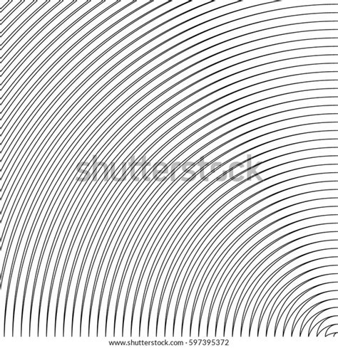 Surface Pattern Design Symmetrical Curves Ornament Stock Vector