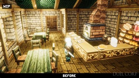 Beforeafter We Have Added Npcs And Props For Interiors We Also