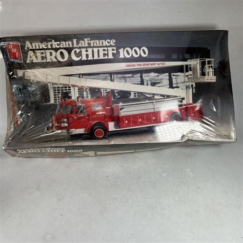 Amt 6634 Aero Chief Ladder Fire Truck American Lafrance 1000 Parts Are
